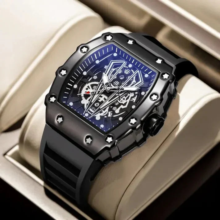 Premium Tourbillon Barrel Shape Men Watch – Zenzy